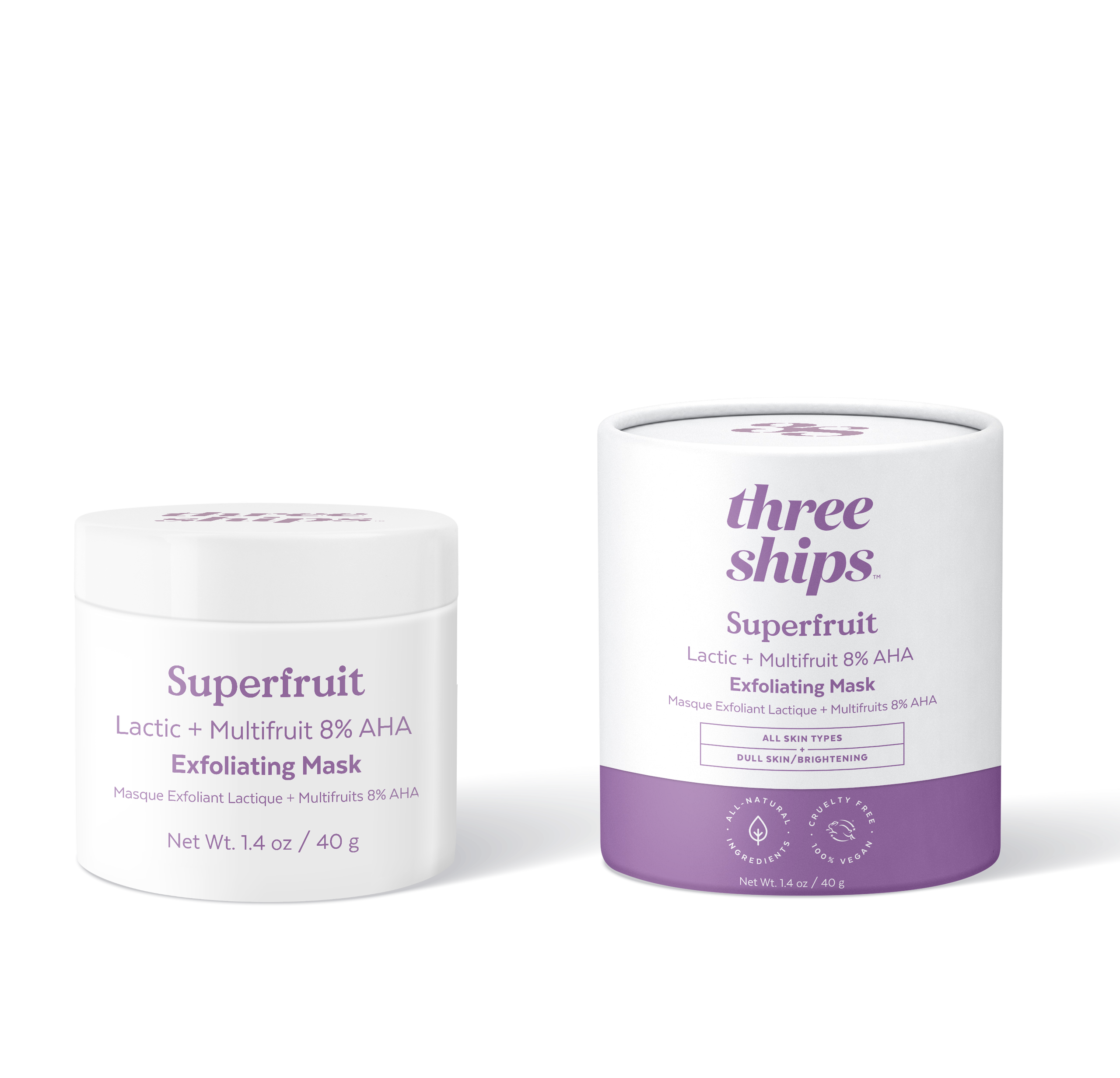 Superfruit Exfoliating Mask | Lactic + Multifruit 8% AHA | RITUAL ...